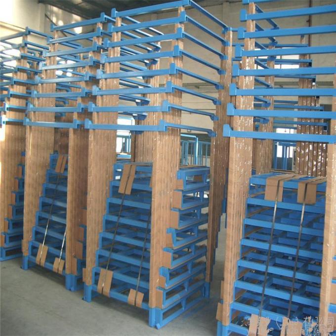 Rak Penyimpanan Gudang Logam Q235B Kandang Penyimpanan Stackable